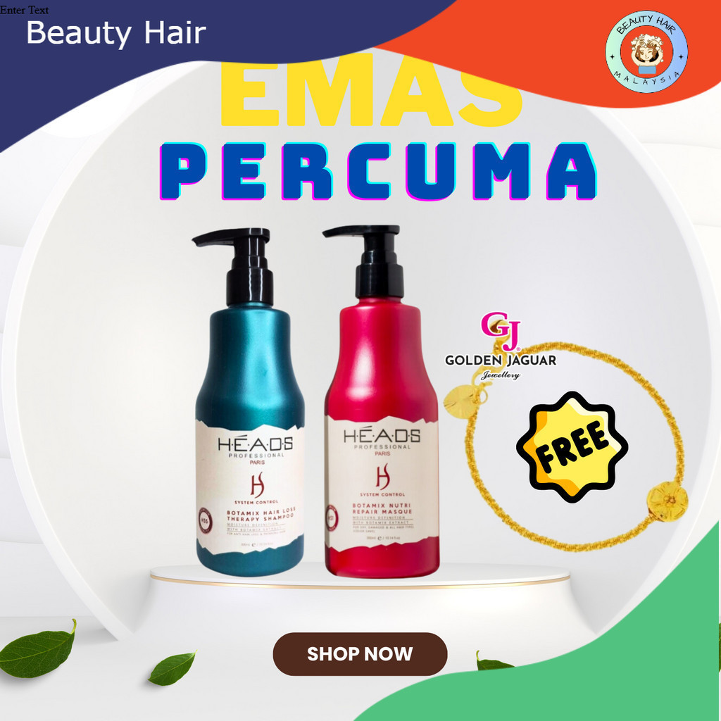 HEADS Botamix DUO Conditioner and Shampoo Treatment Shampoo Dandruff ...