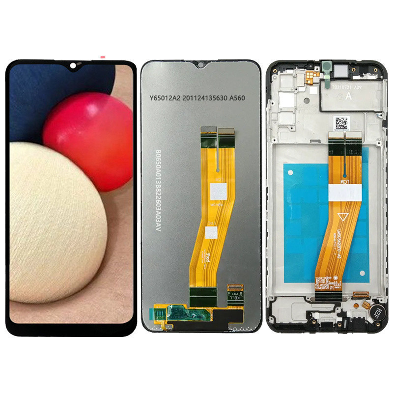 Original For Samsung Galaxy A02s A03 A035 A03S A025 A025 A037 LCD Touch Screen Digitizer ...