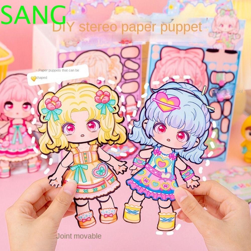 SANG Girls Hair Stylist Toy, Montessori Wink Girls DIY Paper Hairstyles ... SANG Girls Hair Stylist Toy, Montessori Wink Girls DIY Paper Hairstyles ...