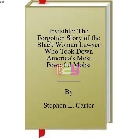 Invisible: The Forgotten Story of the Black Woman Lawyer Who Took Down ...