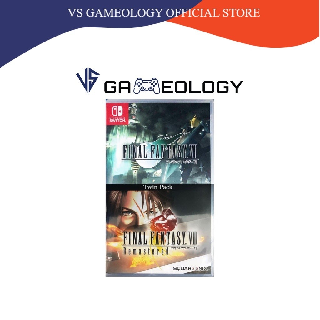(READY STOCKS) NSW Nintendo Switch Final Fantasy 7 & 8 Remastered Twin ...