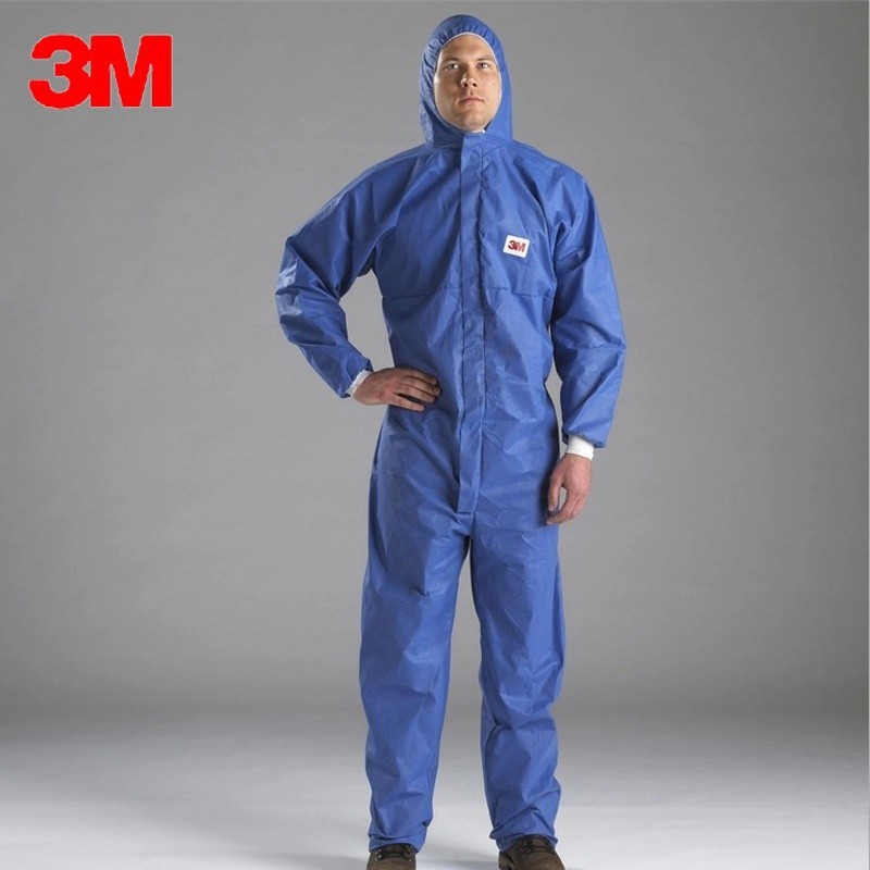 3M Protective Coverall CleanRoom Clothes Anti static Anti chemical ...