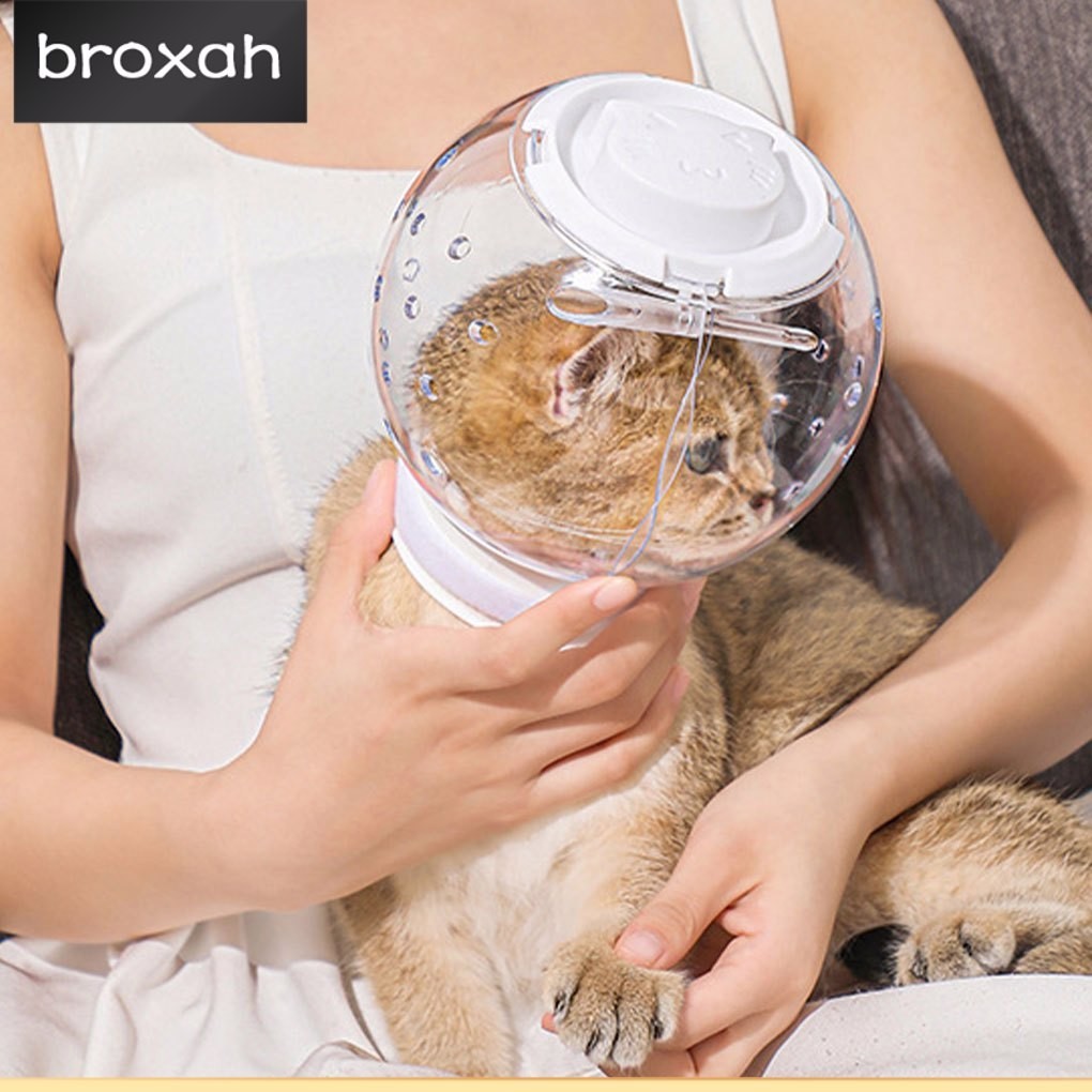 Cat Grooming Helmet For Feline And Style Cats Cat Cover Ultimate Cats ...