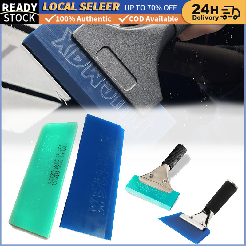 Blue Max Rubber Tint Tool Car Window Tint Clean Tool Rubber Blade ...