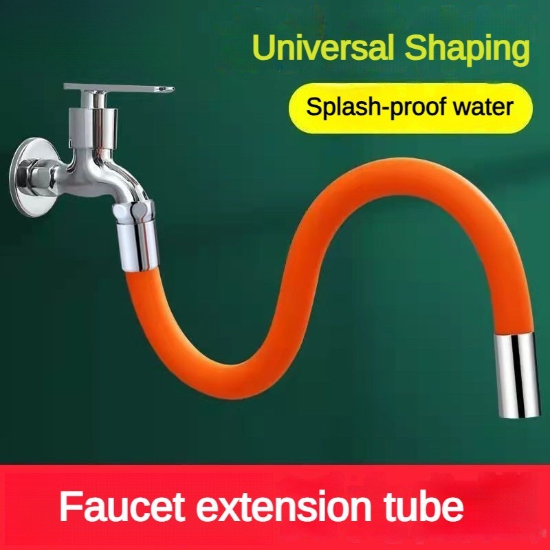 Faucet Extension Pipe Universal Extension Water Pipe Splash-proof ...