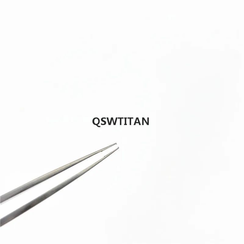 Stainless steel Tissue Forceps with teeth Ophthalmic Tweezers Cosmetic ...