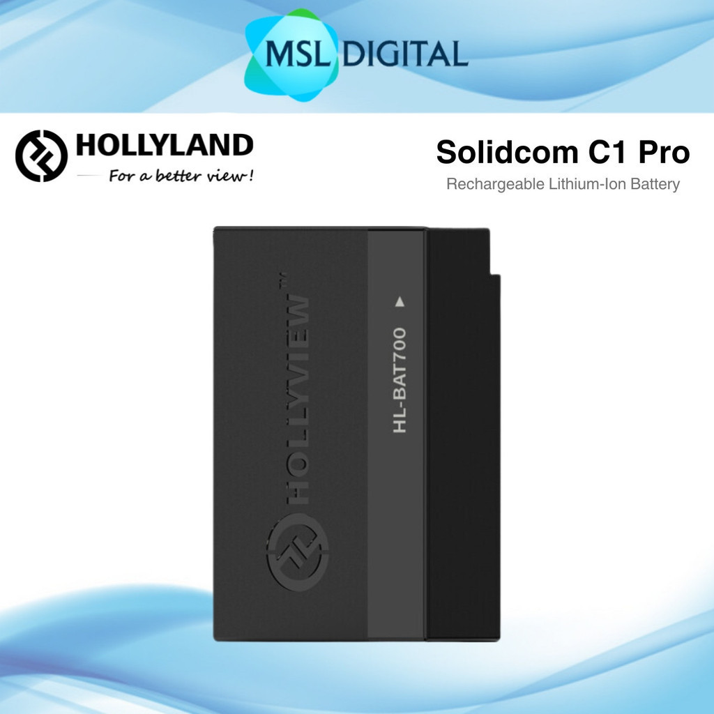 Hollyland Solidcom C1 Pro Rechargeable Lithium-Ion Battery | Shopee ...