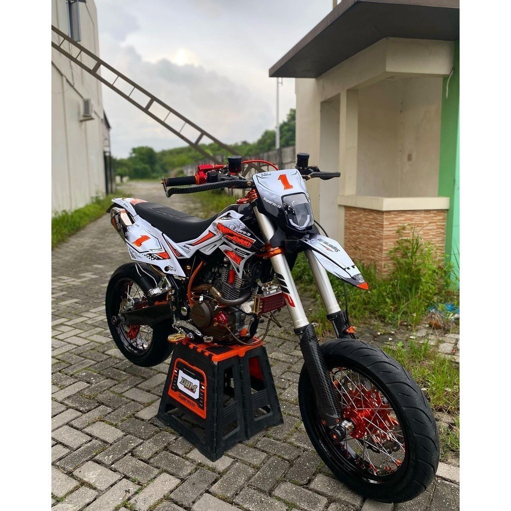 Decal/sticker DTRACKER-CRF150L-klx BF-klx gordon-wr155 Etc. full body (Change Color +Name +no ...