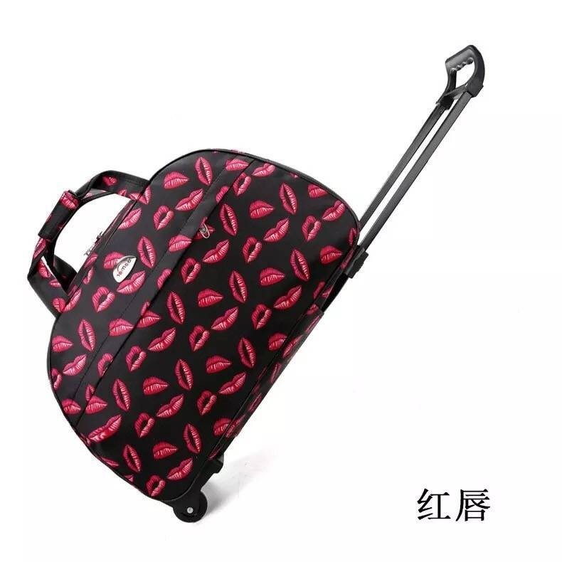 duffle bag laggage travel bag gym bag Beg Troli Versi Korea untuk ...
