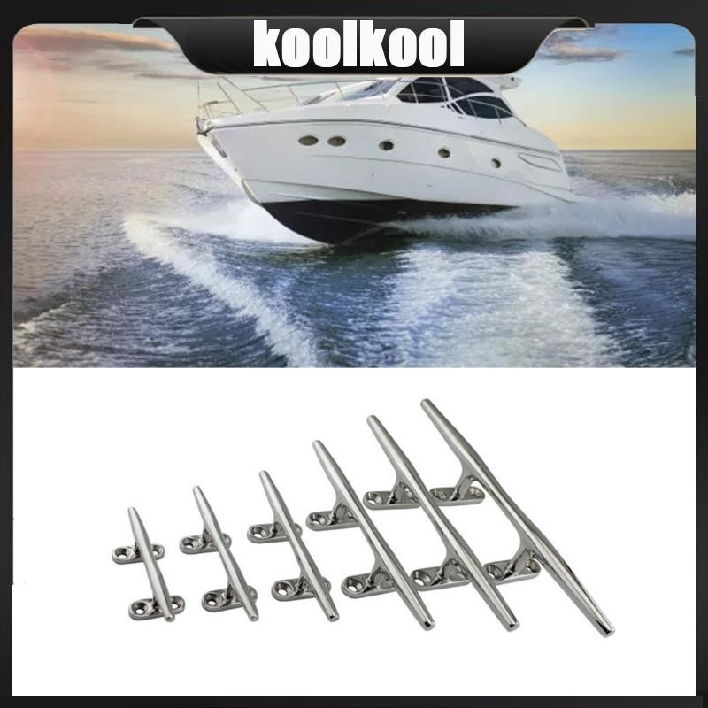 Kool Heavy Duty Stainless Steel Marine Boat Deck Hollow Open Base Cleat ...