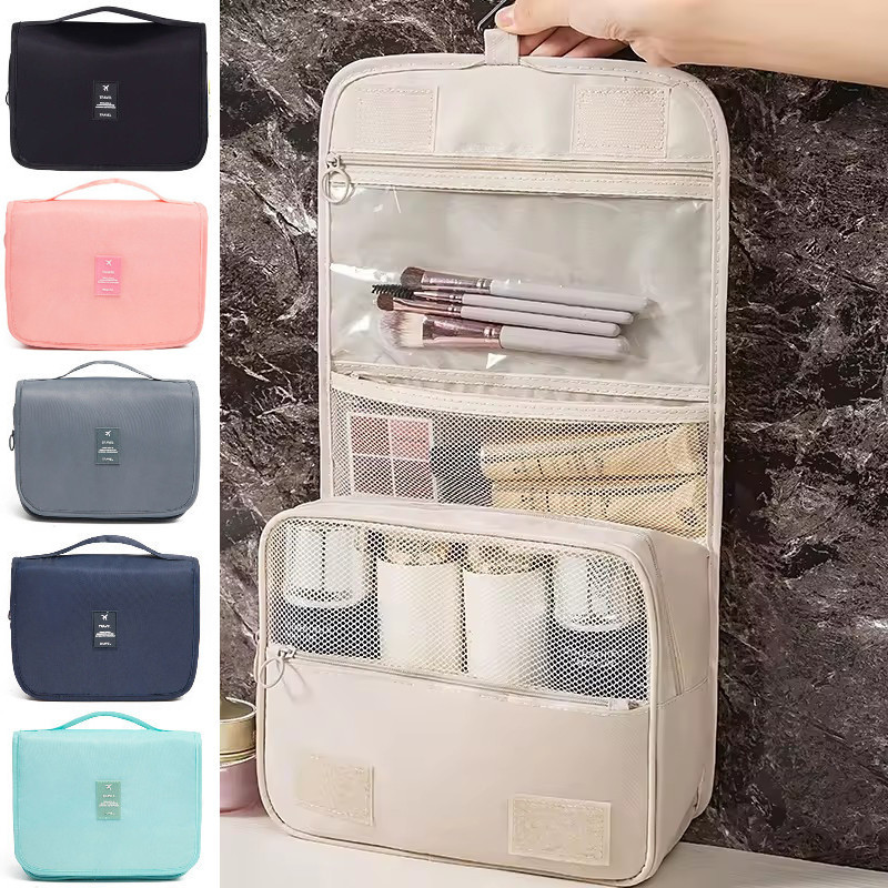 Hanging Toiletry Bag Hook Women Makeup Cosmetic Bag Case Polyester ...