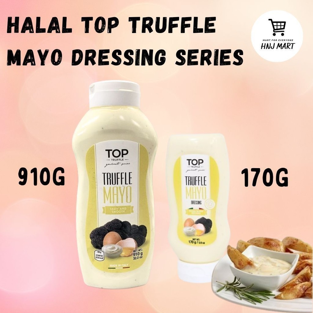 HALAL TOP TRUFFLE MAYO DRESSINGS SERIES Italian Truffle Dressing Sauce ...