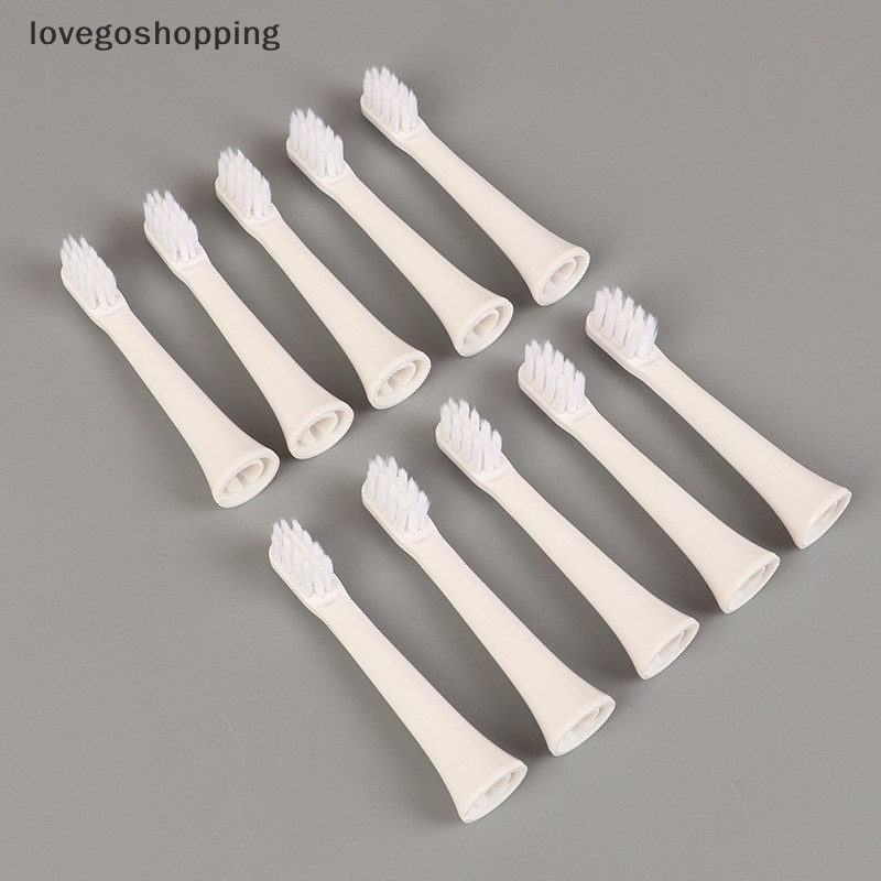 [lovego] 5/10Pcs Sonic Electric Toothbrush for T100 Whitening Soft Vacuum Replacment Heads Clean ...