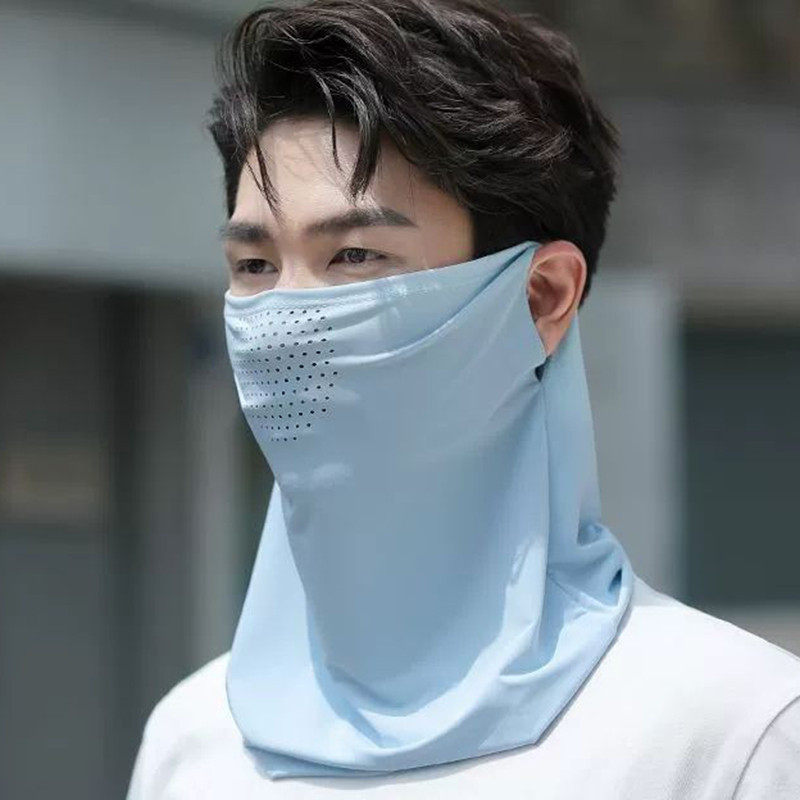 Rider Bandana Motor Rider Ice Silk Topeng Muka Telinga Ear Hang Mask ...