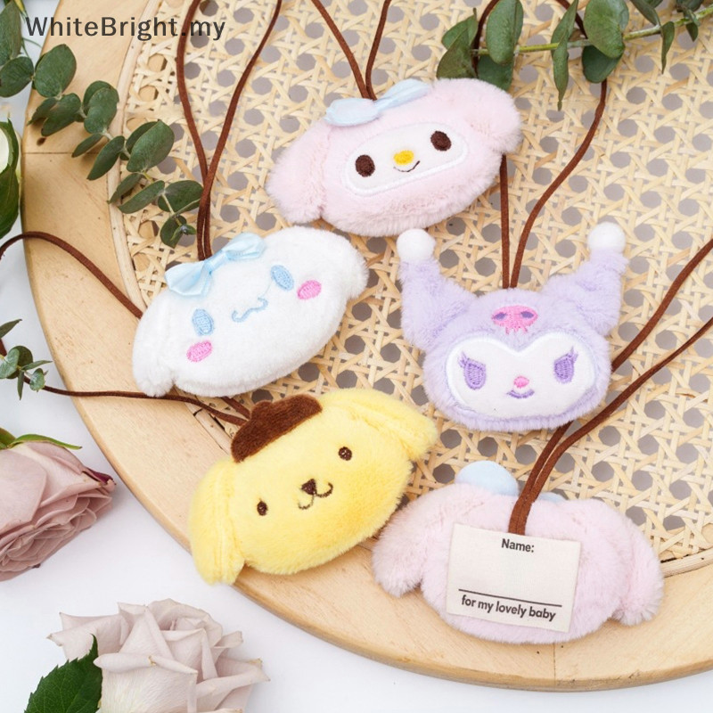 # NEW Styles # Sanrio Name Sticker Pendant Cinnamoroll My Melody Kuromi ...