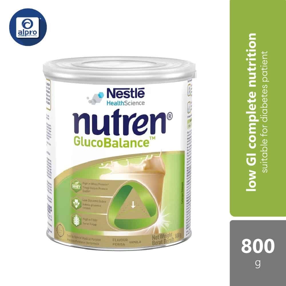 Nestle Nutren Glucobalance (Previously Known As Nutren Diabetik) 800g ...