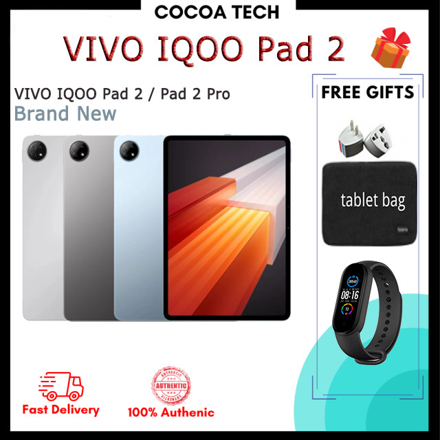 VIVO IQOO Pad 2 Pro Tablet Mediatek Dimensity 9300+ 13.0 inches 66W / VIVO IQOO Pad2 12.1inches ...