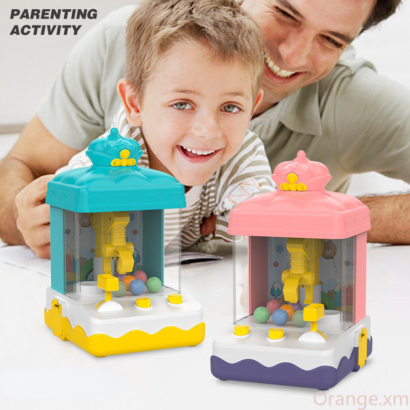 [new] CROWN MINI CLAW MACHINE Ball Catcher Toy Ball Machine Candy ...