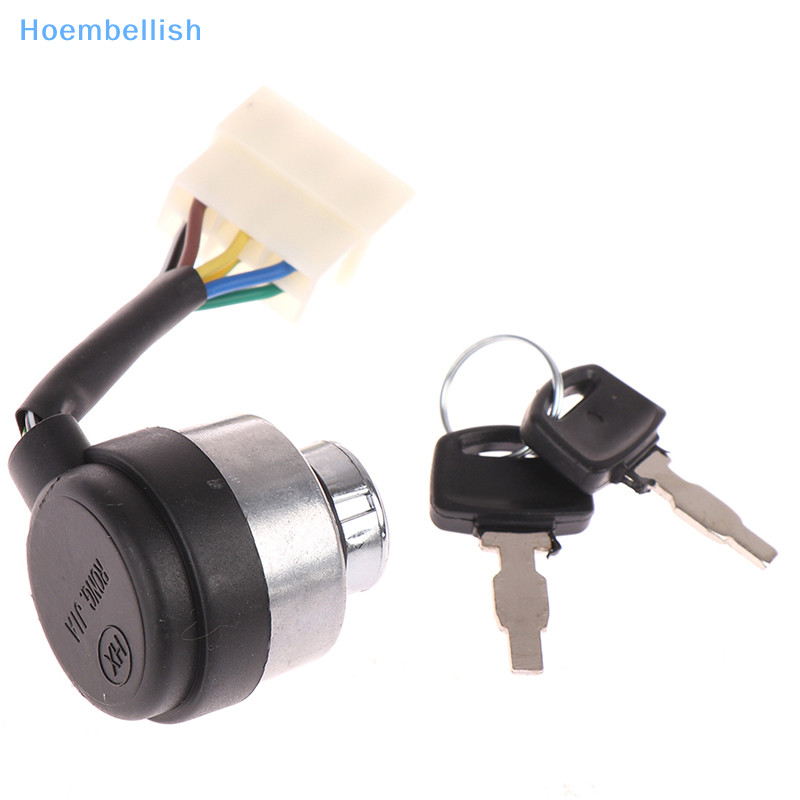 Hoe> 6 Wire Way Gasoline Diesel Generator Gas Ignition Start Key Lock ...