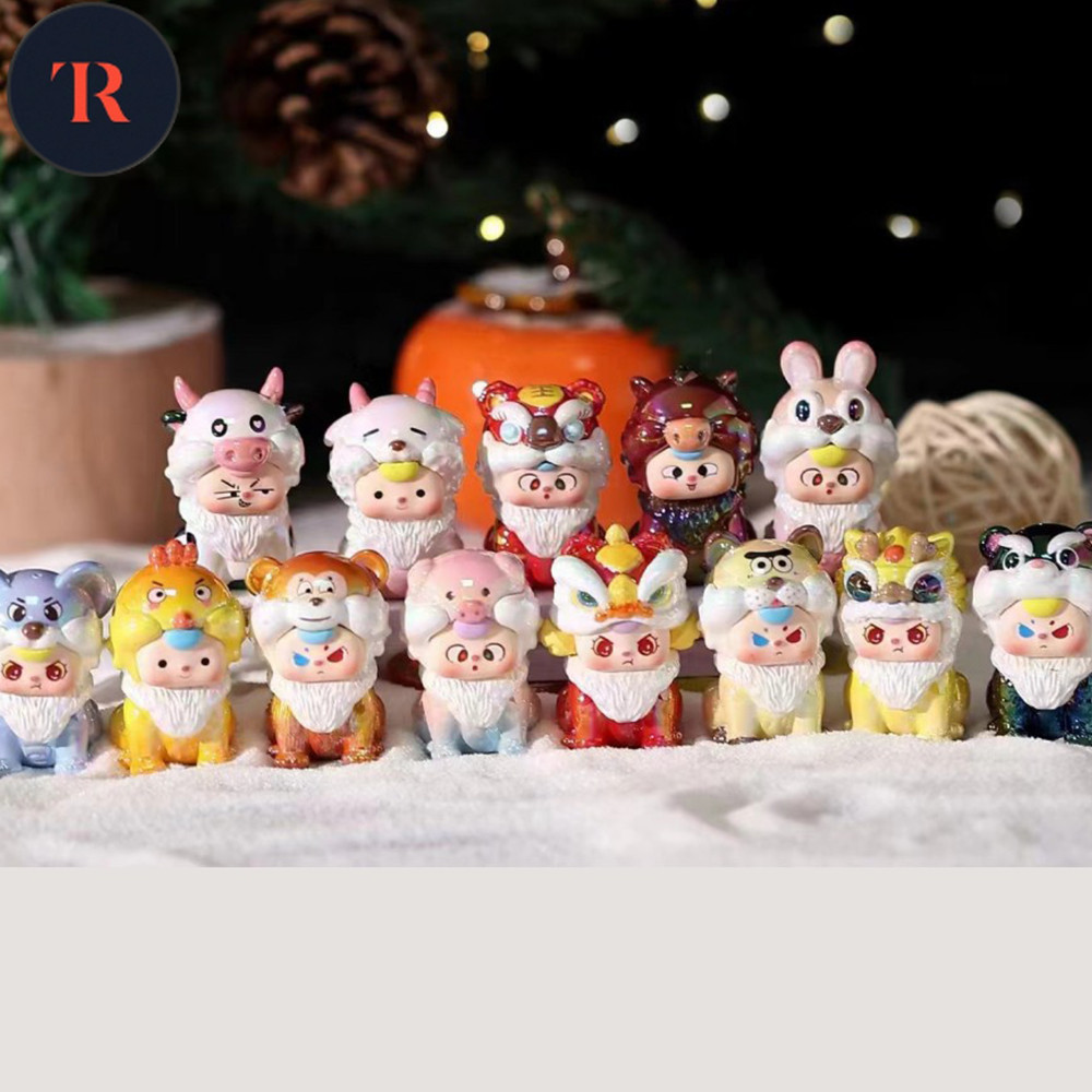 TR Baby three-year-old twelve zodiac series blind box PVC figures ...