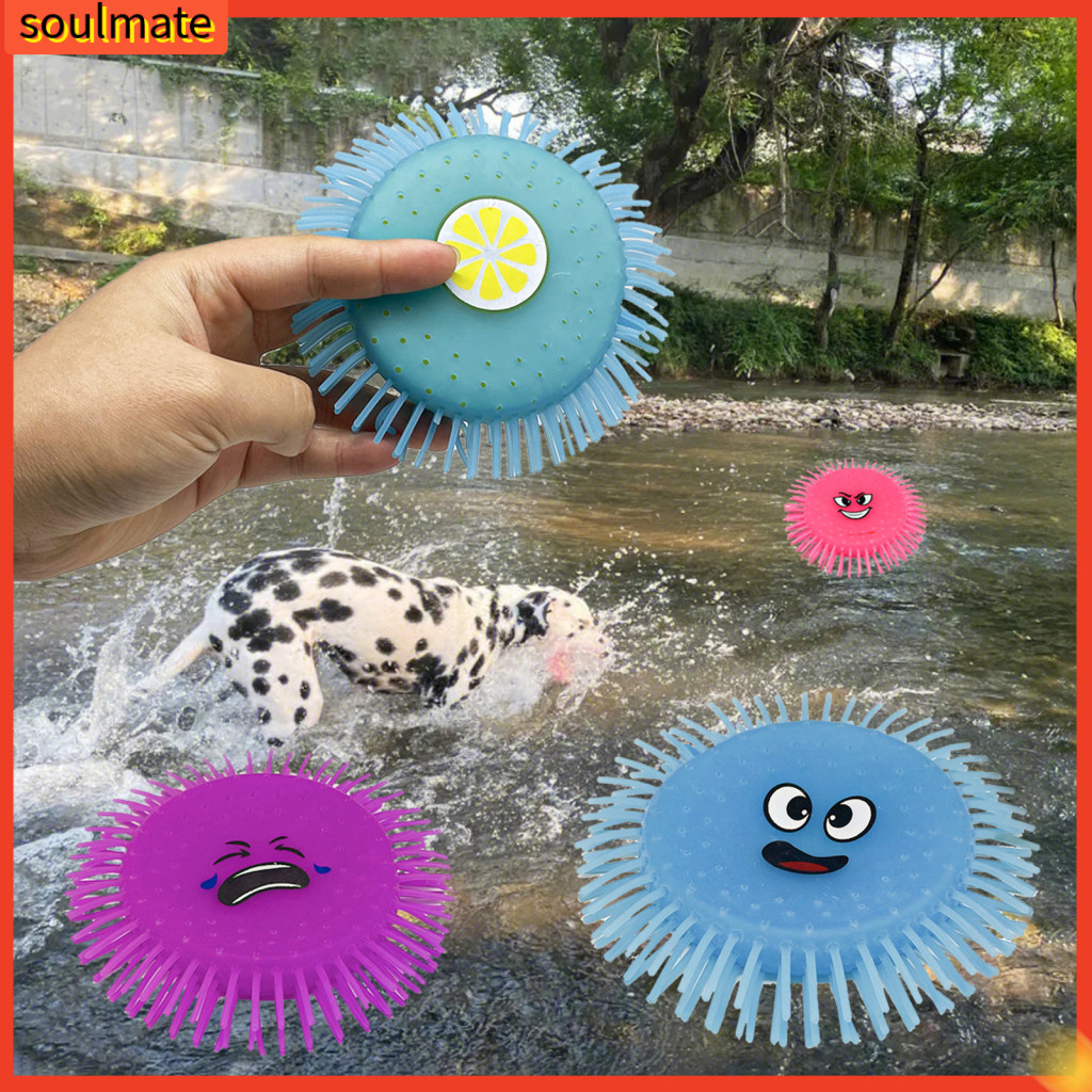 soulmate| Elastic Water Toy 4 Pack Water Flying Discs for Fun Summer ...