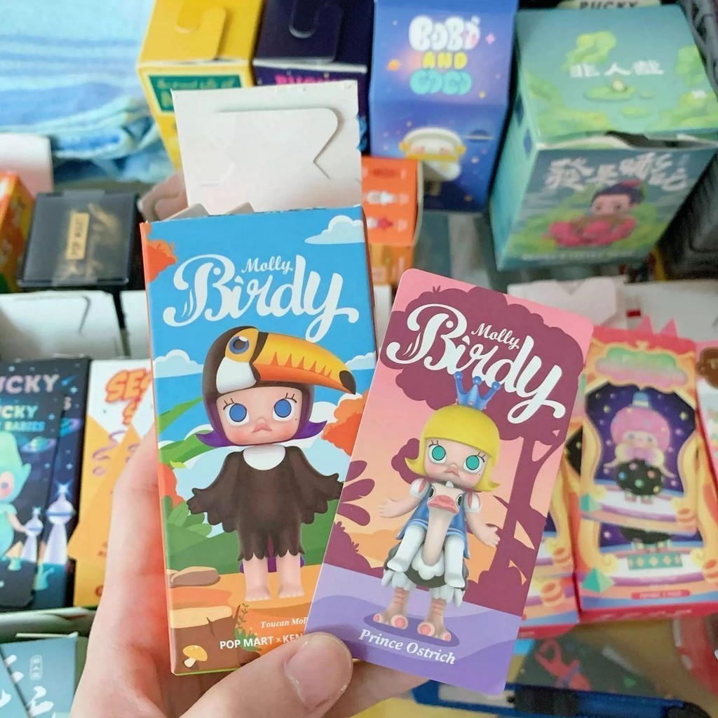P POP MART Genuine MOLLY Bird Series popmart official art toy | Shopee ...