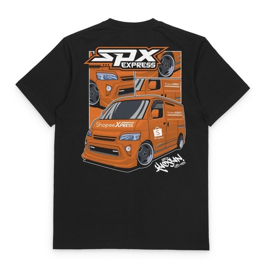 Shopee Express SPX T-Shirt - SPX Car for Men and Women | Shopee Malaysia