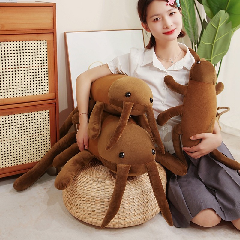 1PC 40-80cm Simulation Big Cockroach Plush Doll Disgusting Ugly Brown ...