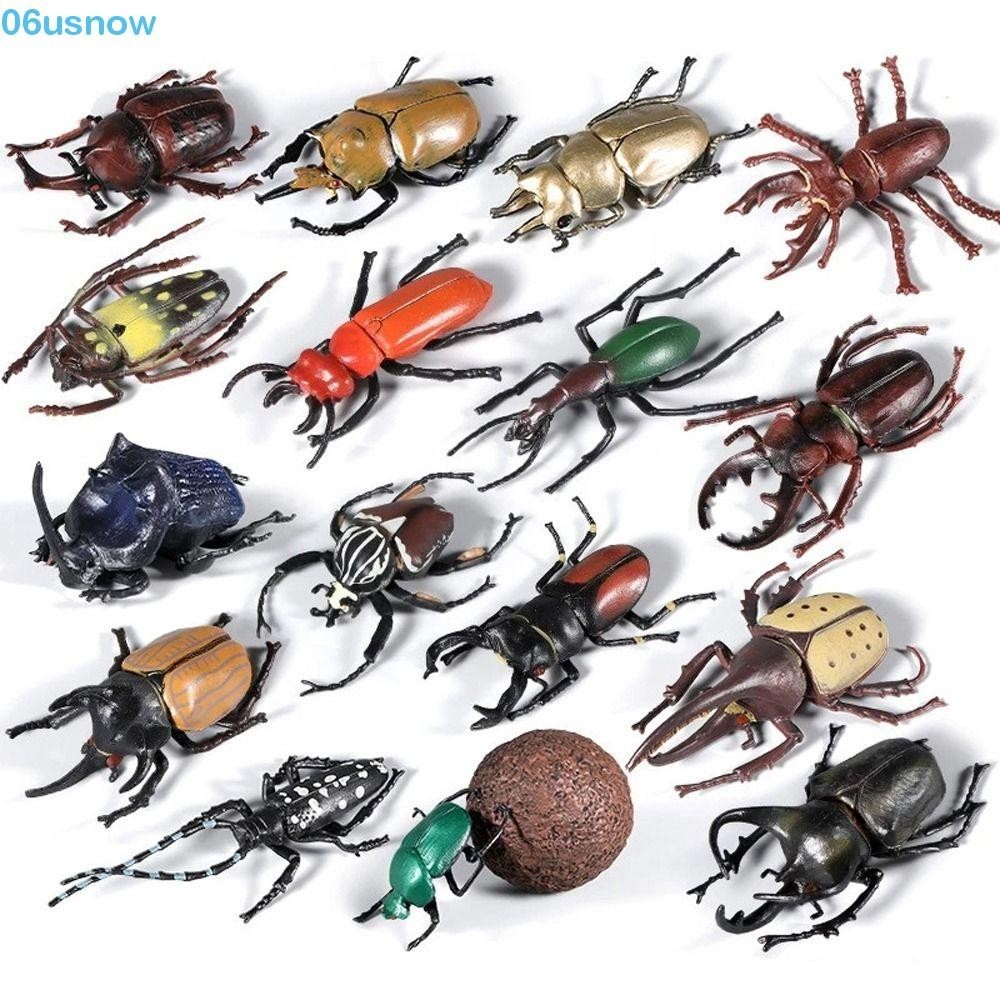 USNOW Insect Animals Model, Realistic Longhornedbee Beetle Action ...