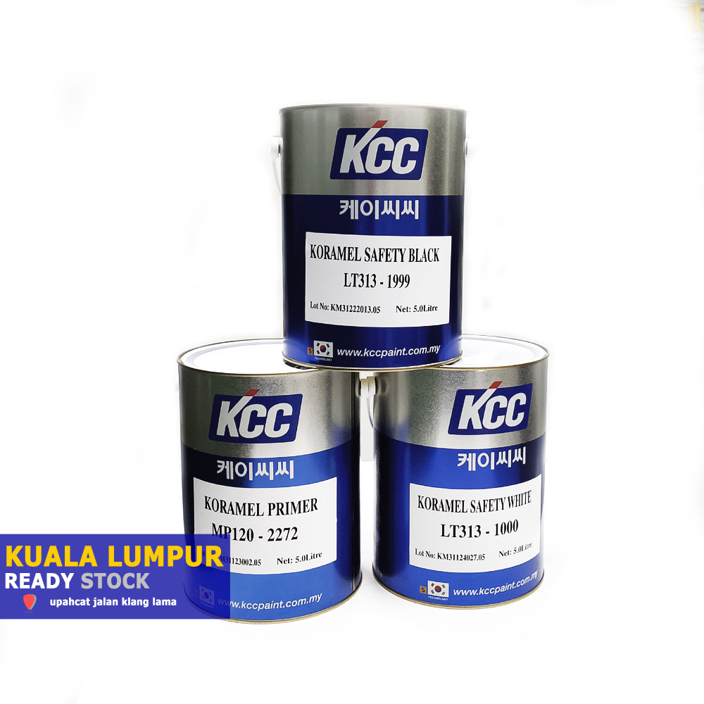 5 Liter KCC Koramel Safety, Glossy paint for wood and metal (designed for watercraft and marine ...