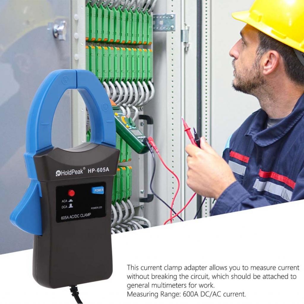 Supergoodsales 600A DC / AC Current Probe Clamp Meter Oscilloscope ...