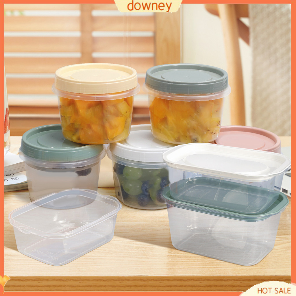 {downey} Reusable Airtight Container Sealed Crisper Box for Kitchen ...