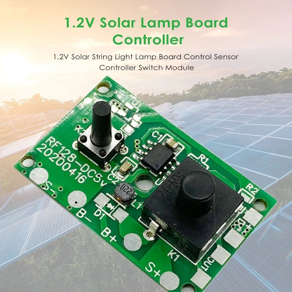 THEBEST 3.7V Boost 24V 31V Solar Lamp String Control Board DIY Solar ...