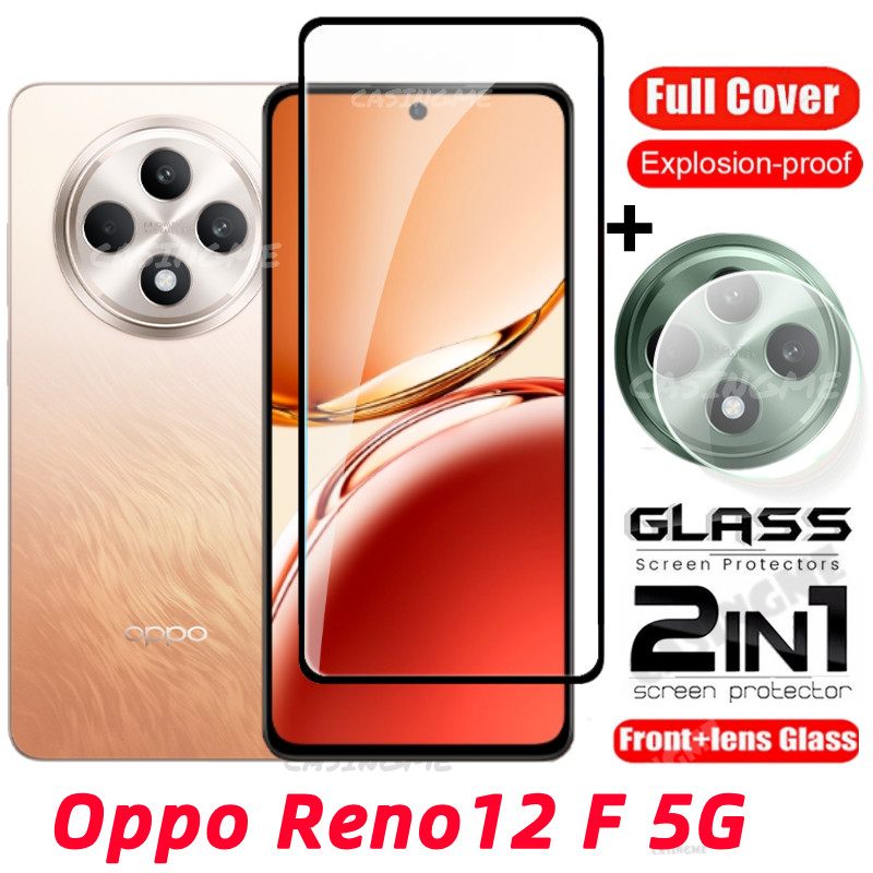 Oppo Reno12 F 5G 2024 Screen Protector Transparent Full Cover Film For ...