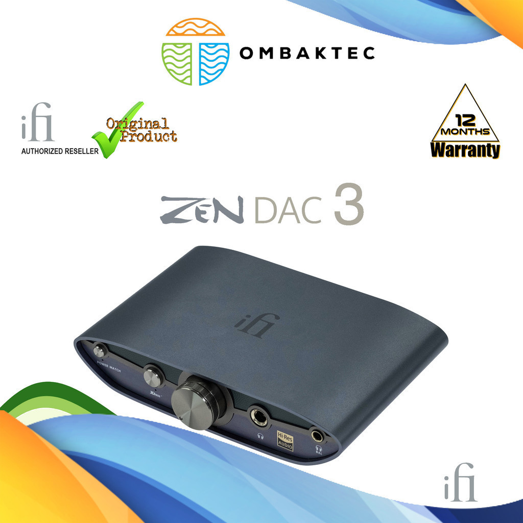 iFi AUDIO Zen DAC V3 Desktop USB DAC & Headphone Amp HiFi Desktop ...