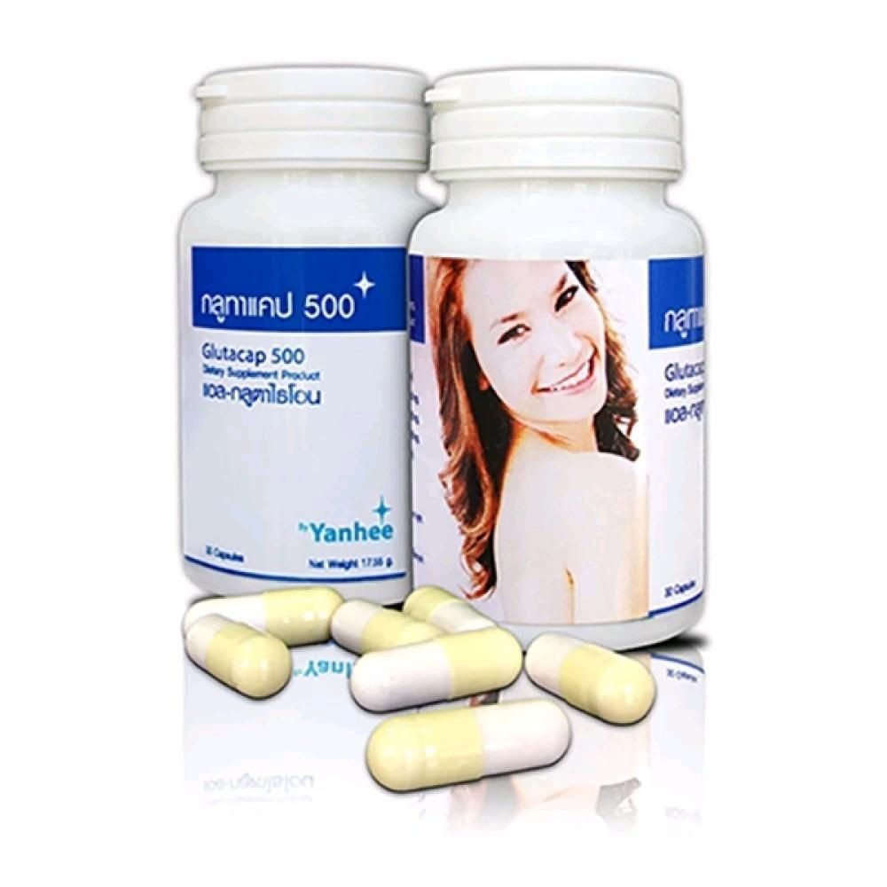 Yanhee Glutacap 500 Genuine Thai Skin Whitening Oral Tablet | Shopee ...