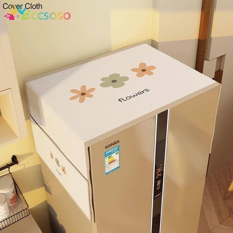 Small Fresh Refrigerator Dust Protection Cover Drum Washing Machine Sun ...