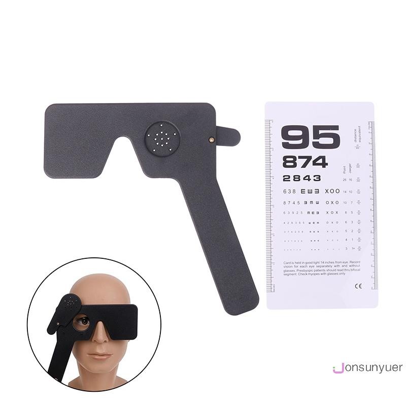 [Jonsunyuer] Occluder Multi 17 Pin Hole Hand Occluder Optometry ...