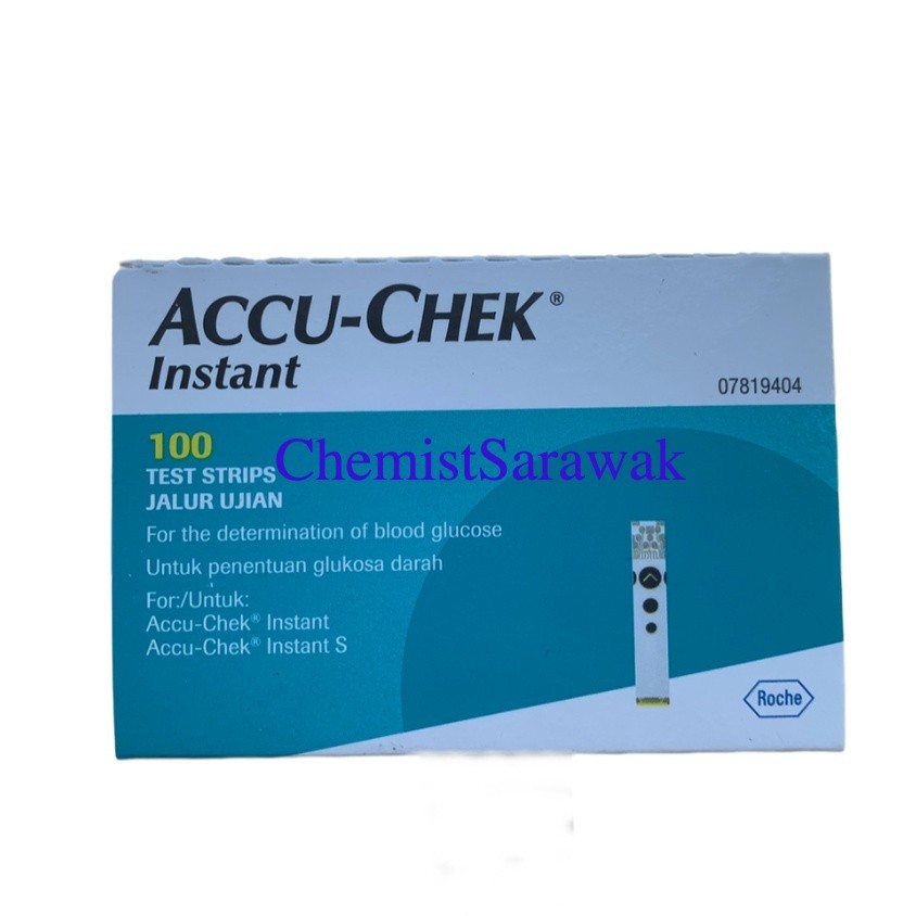 Accu-Check Instant Test Strips 50/100's : Exp - 03/2026 | Shopee Malaysia
