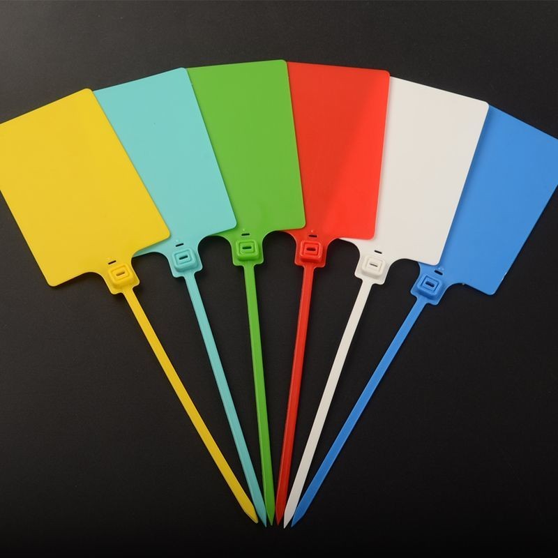 Tag Disposable Plastic Seal Waterproof Large Size Tag Customized Cable ...