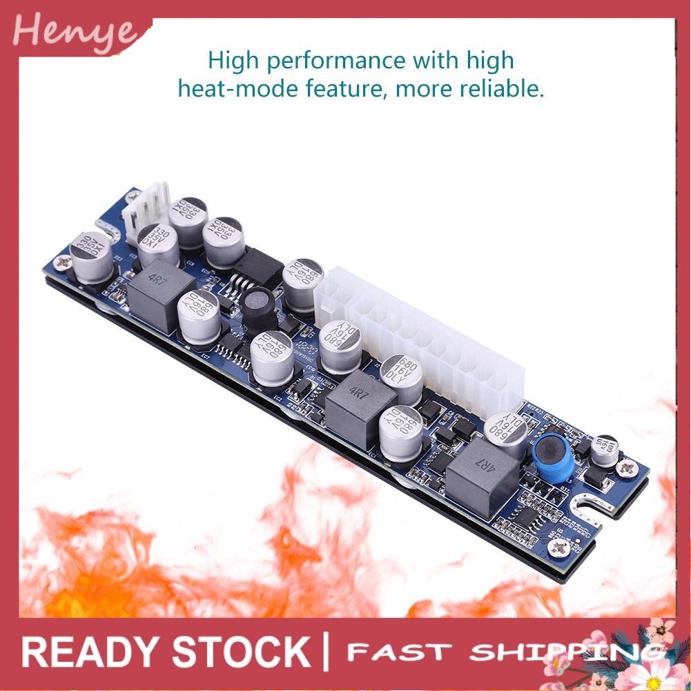 Henye Silent LD 200W 19V DC Input Pin Power Module at Supply 24pin ATX ...
