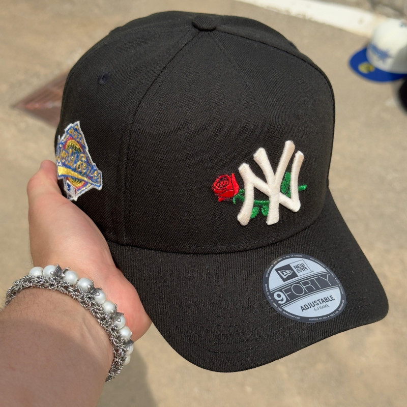 New Era MLB New York Yankees World Series 1996 Rose 9forty side ...