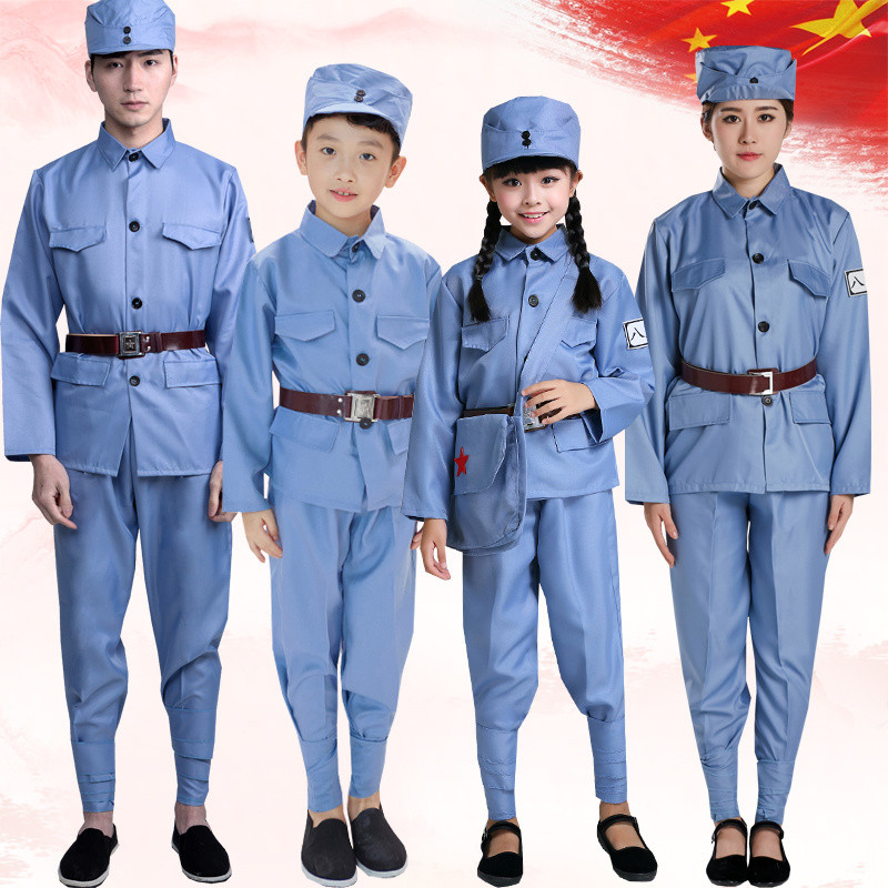 Costume Stage Campus Red Army Anti-Battle 3.5 Eighth Road Army Girls ...