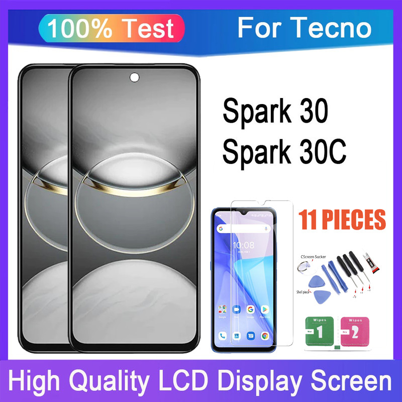 Original Display Tecno Spark 30C KL5 Spark 30 4G 5G LCD Touch Screen Replacement | Shopee Malaysia