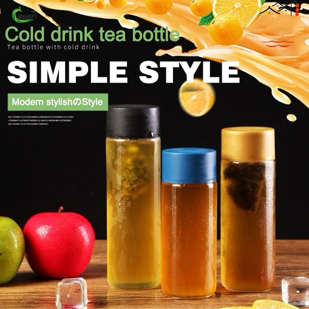 PEARL Cute Smile Water Bottle, Portable Drinking Glasses Transparent ...