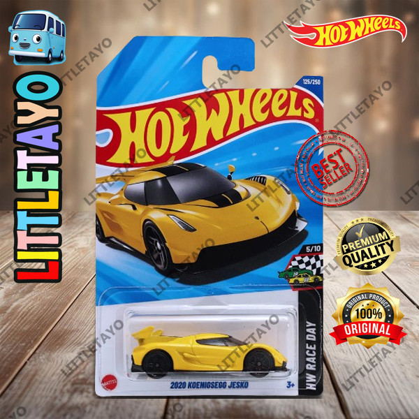 Hot Wheels 2020 Koenigsegg Jesko Yellow | Shopee Malaysia