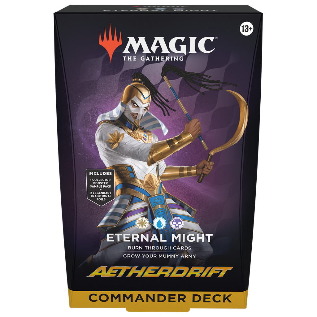 Magic: The Gathering - Aetherdrift Commander Deck - Eternal Might ...
