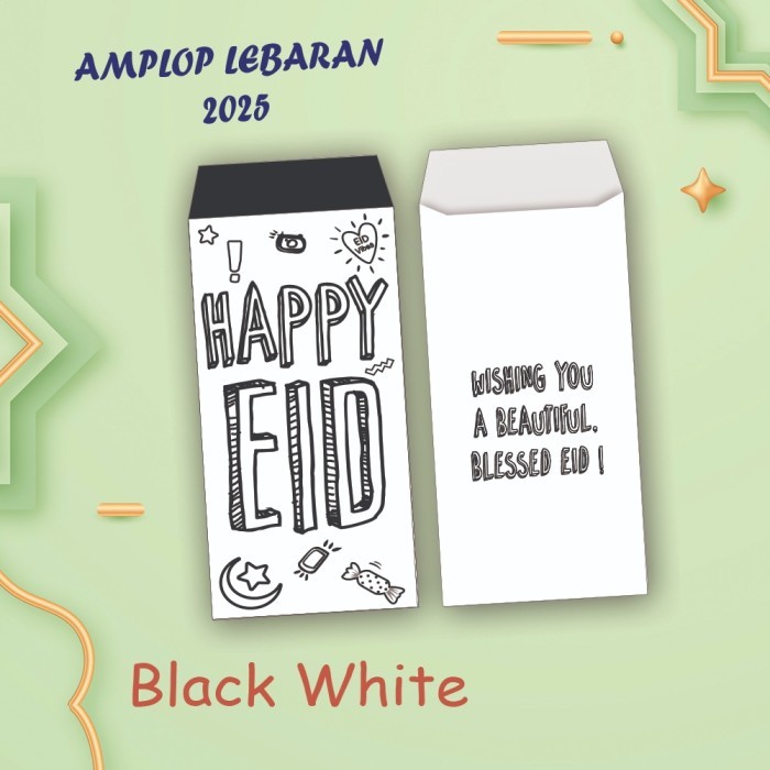 Eid Envelope Angpao Envelope eid al-Fitr eid mubarak ramadan large 10 ...