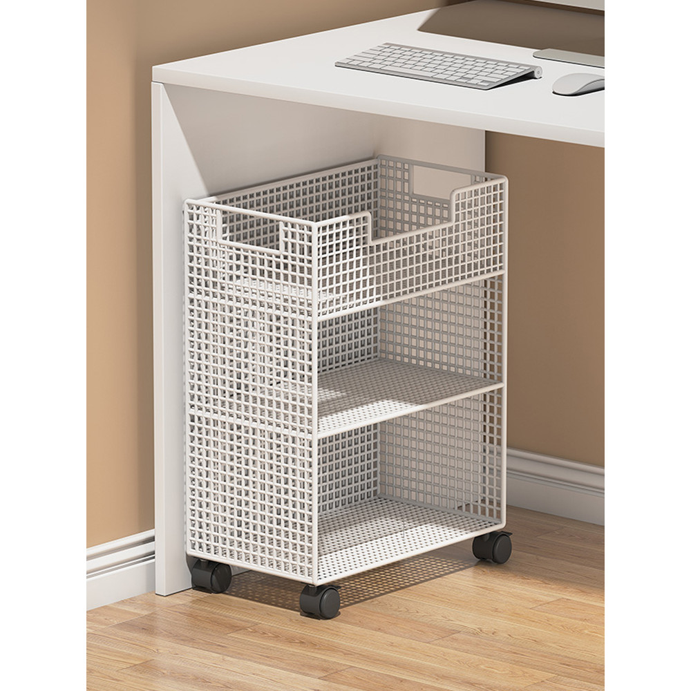 Rak Buku Alih untuk Kanak-kanak, Rak Penyimpanan Buku Di Bawah Meja ...