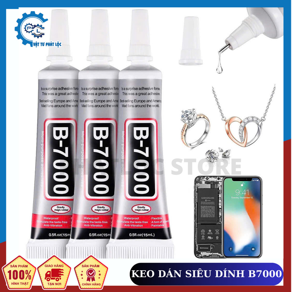 B7000 glue for phone screen, stone, model assembly sticker 15ml/ 25ml/ 50ml/ 110ml, multi ...